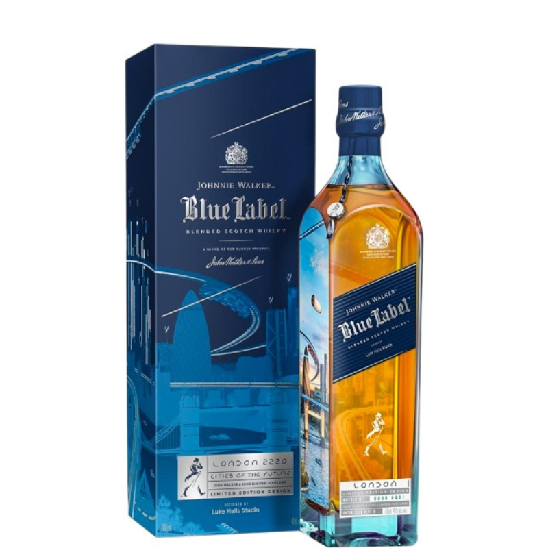 JOHNNIE WALKER BLUE LABEL Cities of The Future LONDON 2220 – AMB Vinos